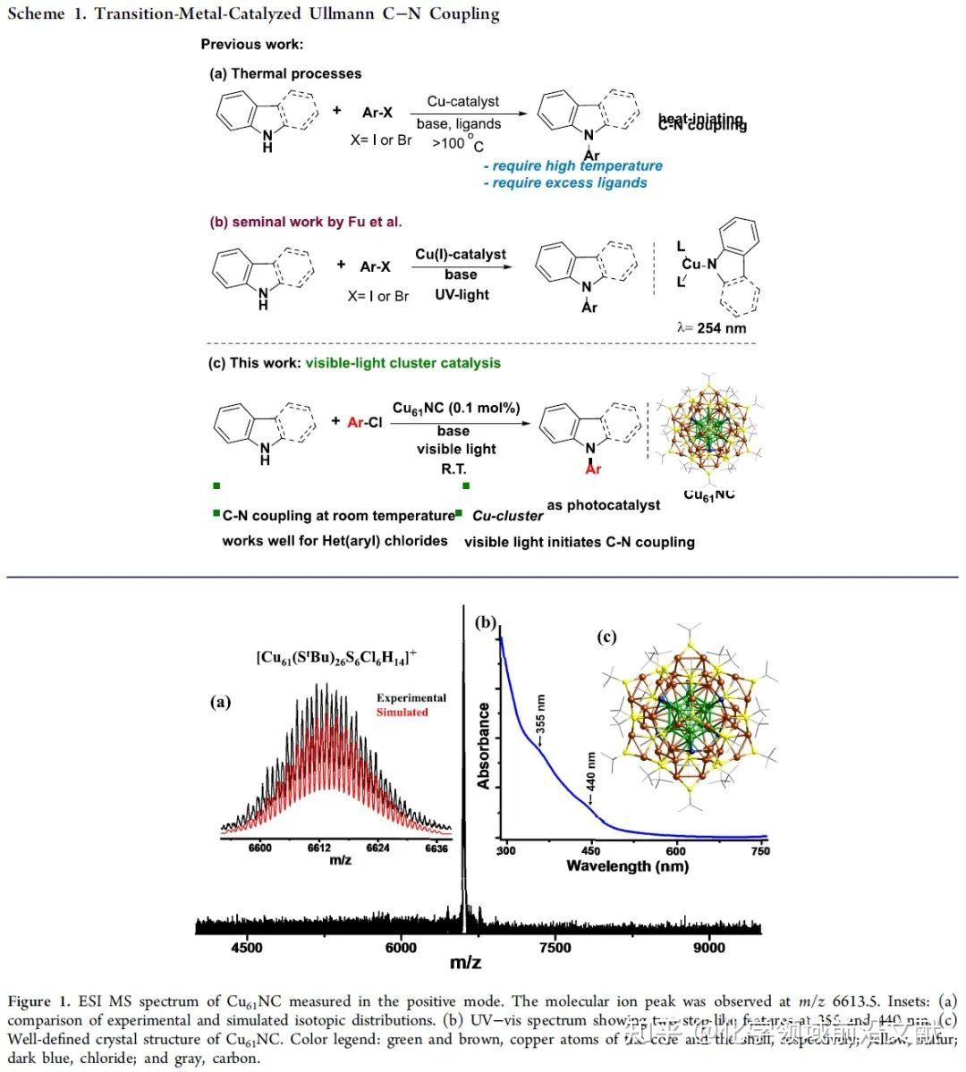 Magnus Rueping课题组：可见光/铜纳米团簇催化芳基氯化物的C-N键偶联反应 - 知乎