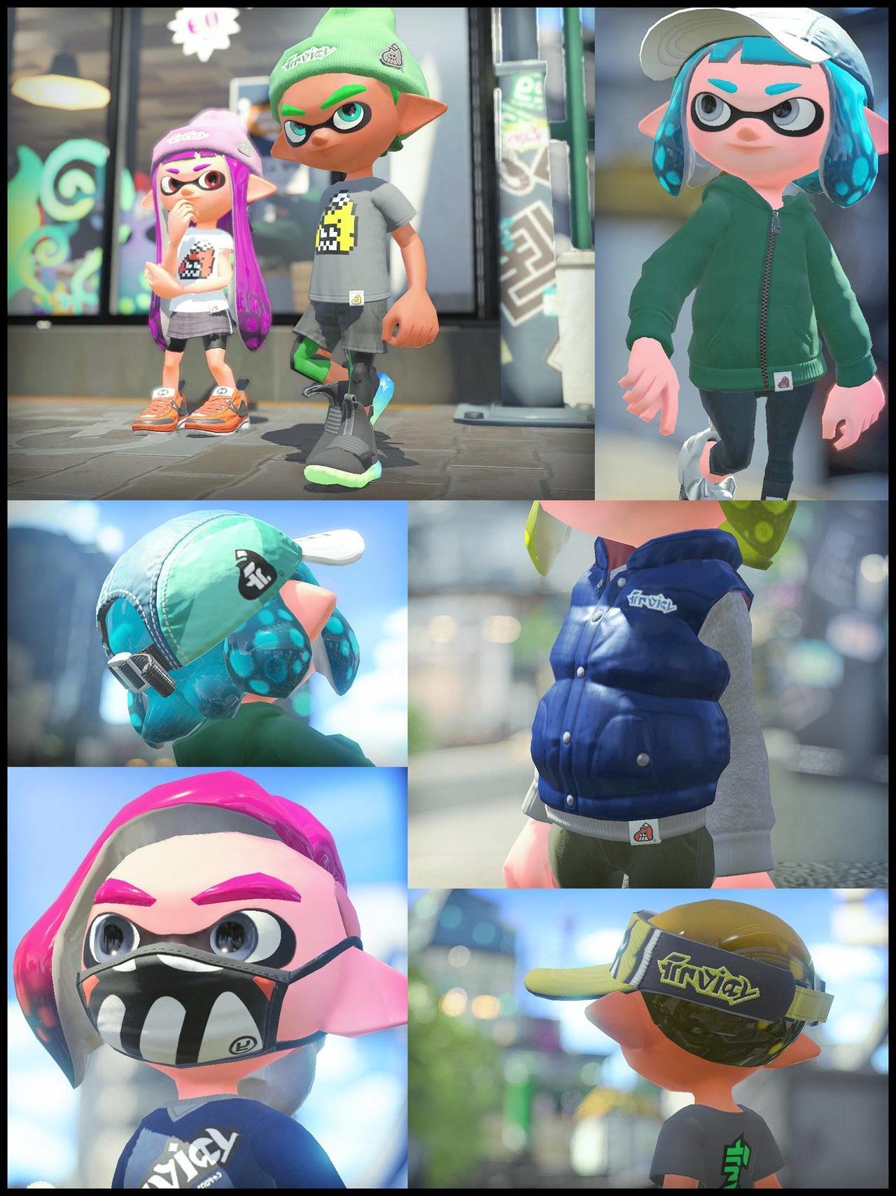 乌贼暖暖篇—Splatoon中的服装品牌，你肯定不知道这些！ - 知乎