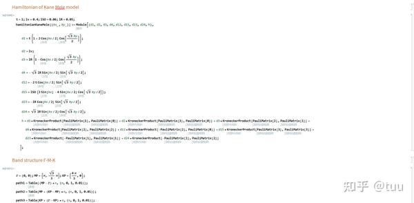 Wilson Loop计算Wannier Function Center演化并确定Z_2不变量(BHZ model & Kane Mele model)(Mathematica/Matlab ...