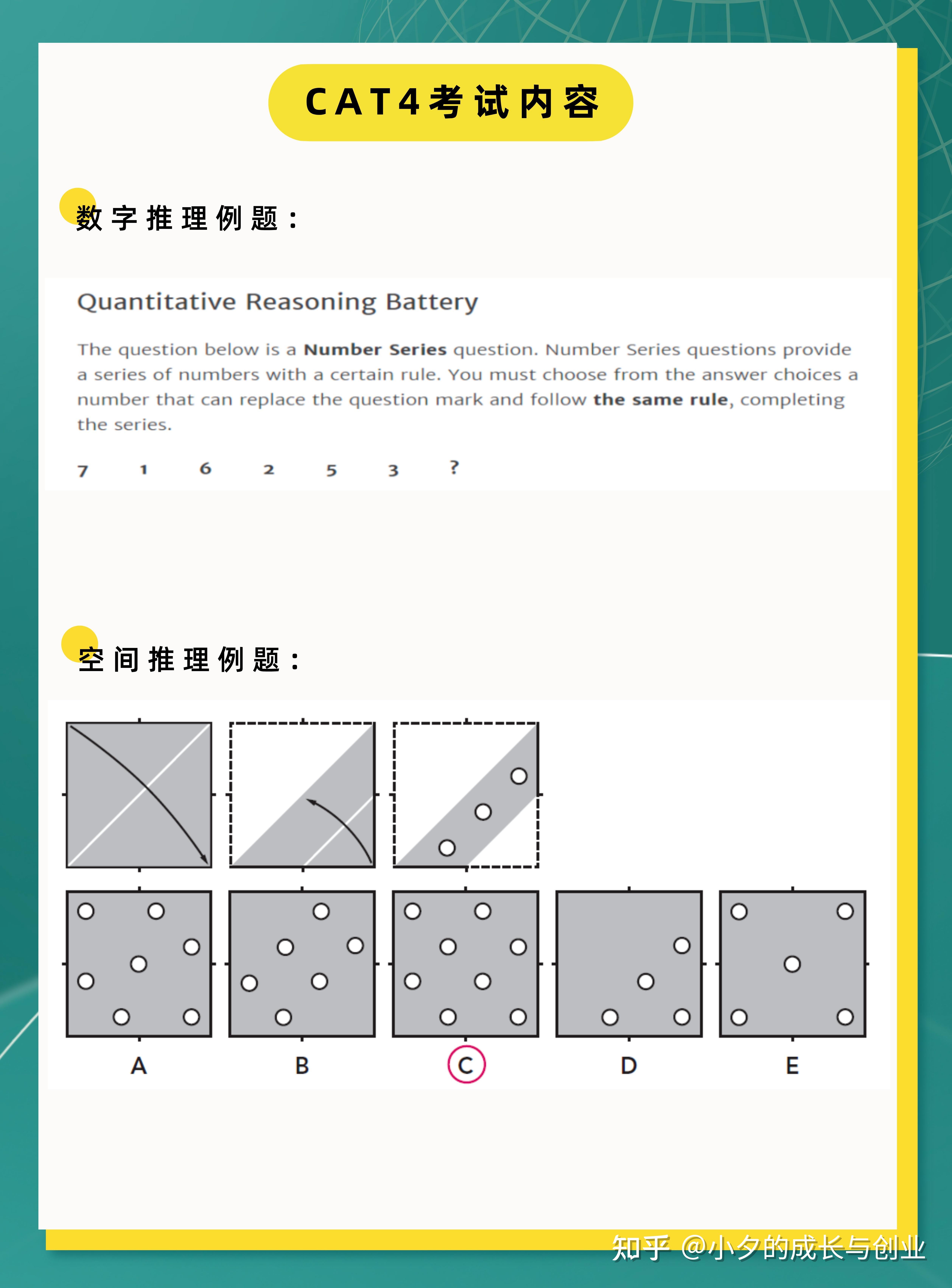 CAT4测试如何准备？ 重磅CAT4 真题分享 - 知乎