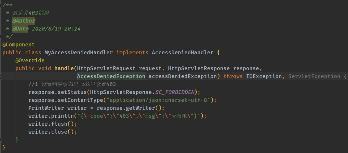 [SpringSecurity] 自定义403页面 - 知乎