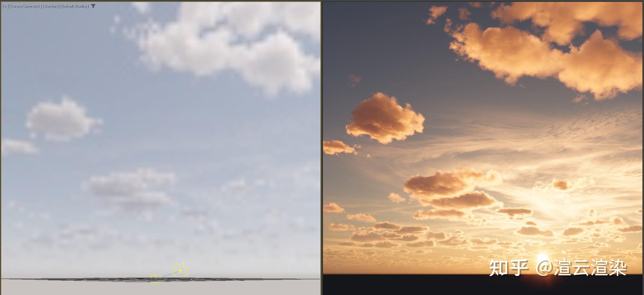 3dmax 如何使用corona 天空云? - 知乎