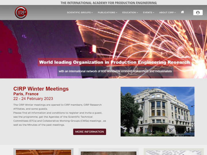 机械工程领域顶尖国际会议：CIRP - 知乎