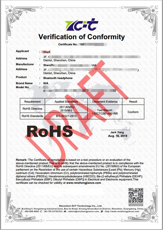 ROHS 2.0测试项目是什么？ - 知乎