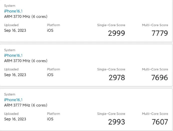 “最好的游戏机”？iPhone 15 Pro跑分再次破纪录，安卓要加把劲了！ - 知乎