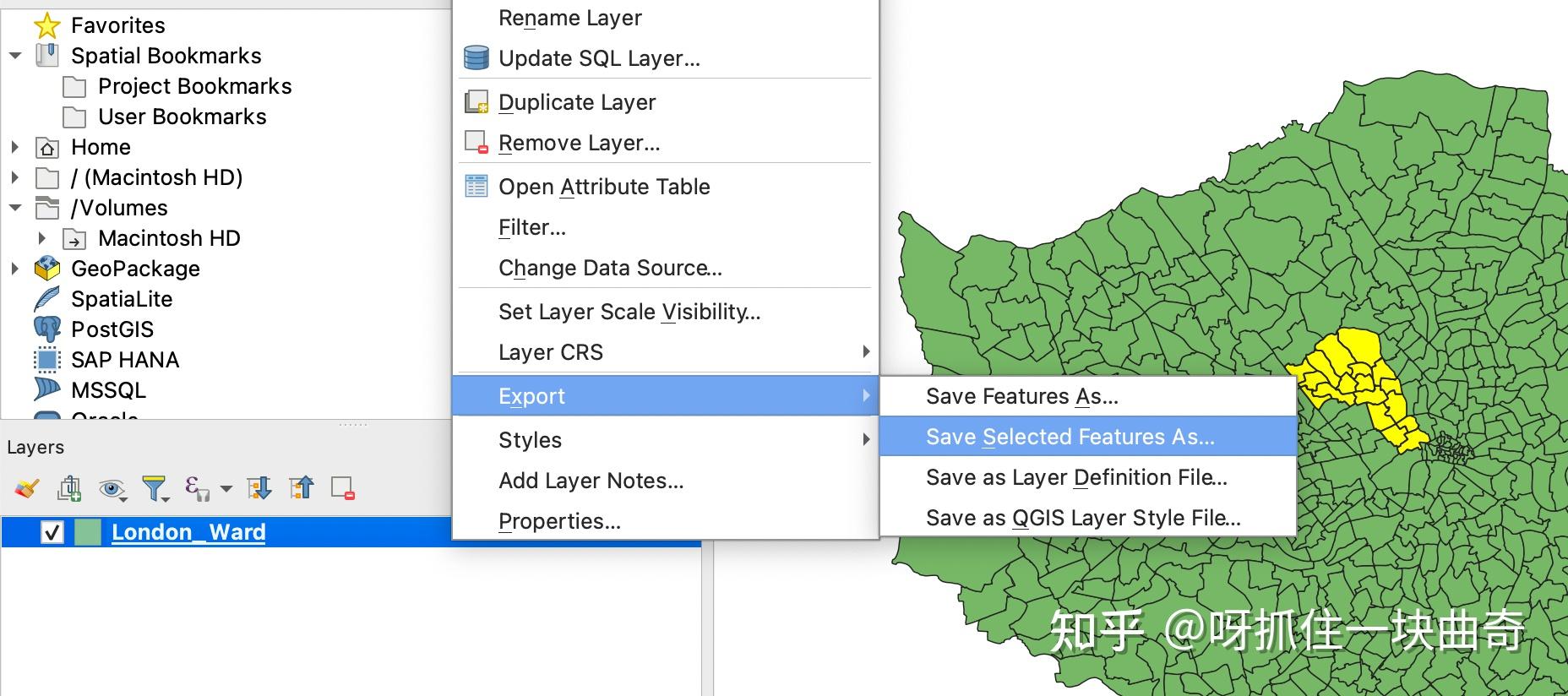 QGIS| 在 QGIS 中按属性选择要素 - 知乎