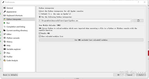新建python环境并在spyder中切换 - 知乎