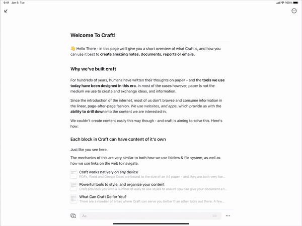 Craft：一款小众且独特的笔记软件 - 知乎