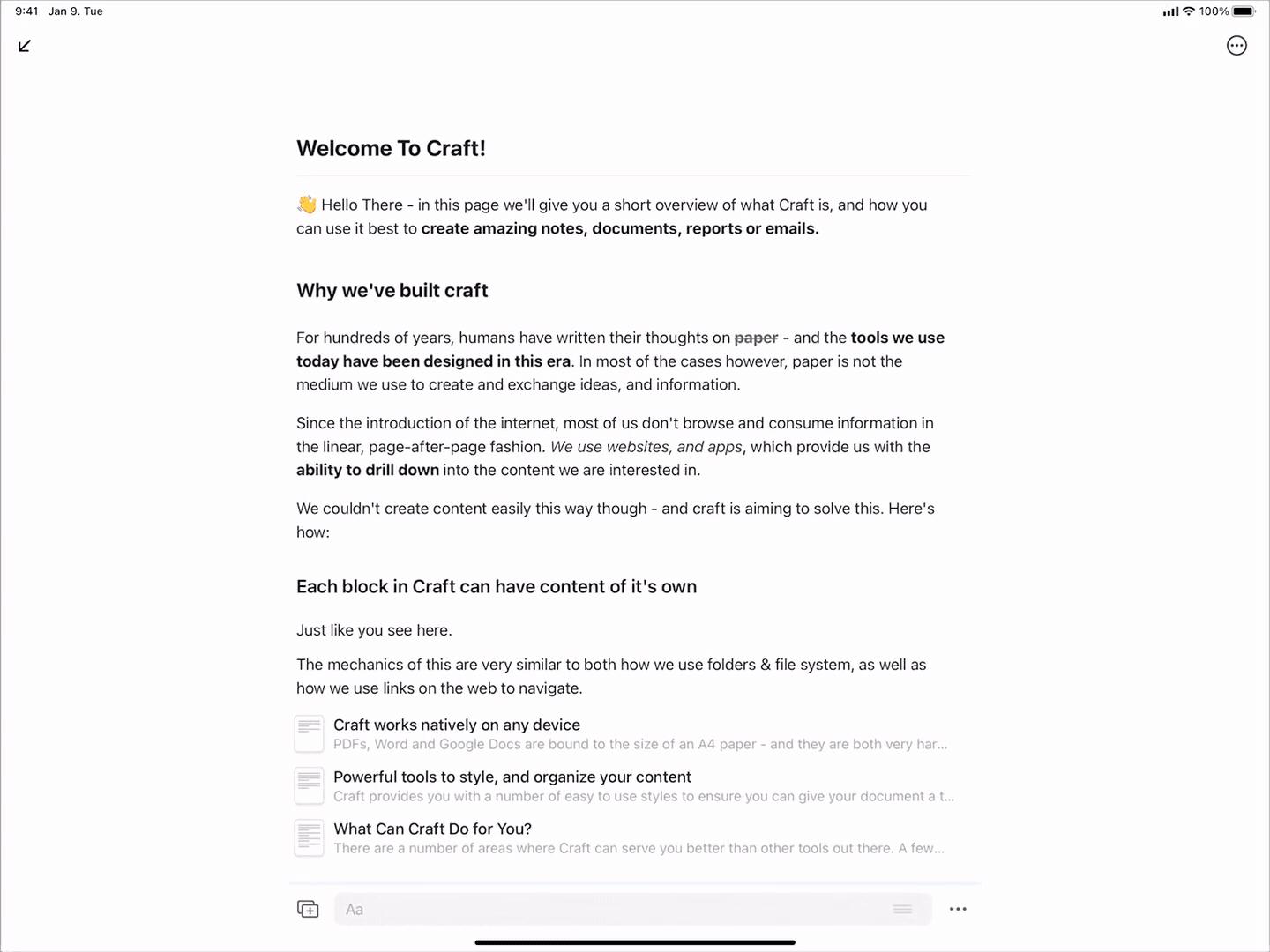 Craft：一款小众且独特的笔记软件 - 知乎