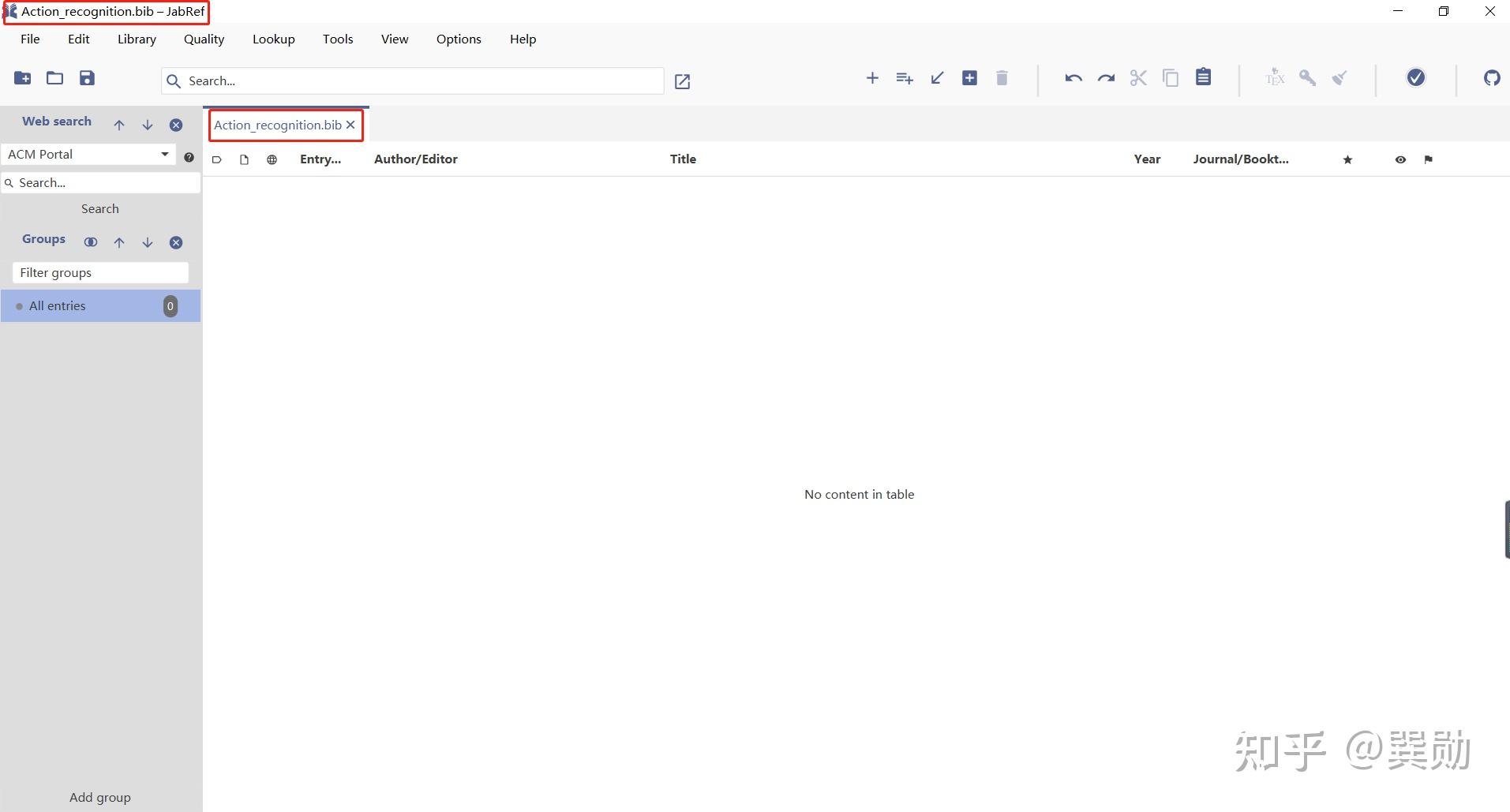 从零开始文献管理——JabRef 入门与使用 - 知乎