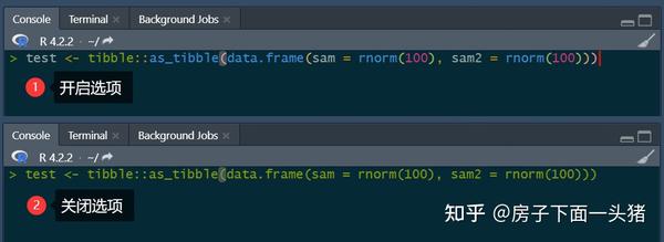 RStudio设置选项（全）——3.Console - 知乎
