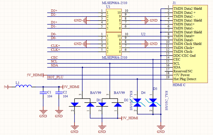 HDMI接口电设计及PCB细节讲解 - 知乎