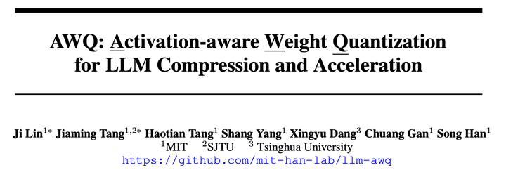 W4A16模型量化大法 AWQ - 知乎