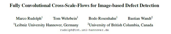 论文阅读 WACV2022 CS-Flow: Fully Convolutional Cross-Scale-Flows for Image-based Defect Detection - 知乎