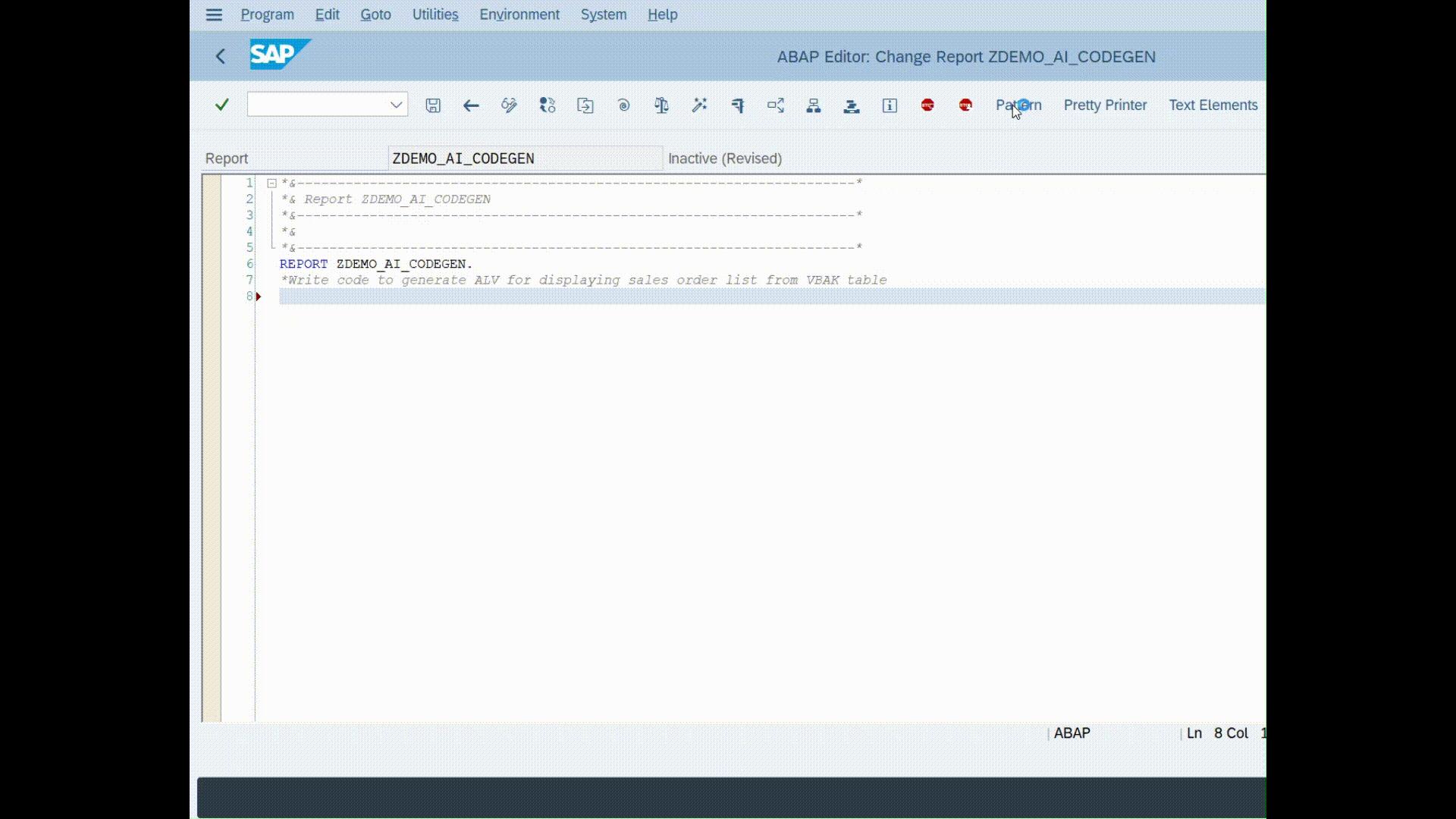 SAP ABAP On-Premise(SAPGUI) 如何通过 AI 辅助代码编写？ - 知乎