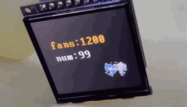 哔哩哔哩粉丝计数器：设置ESP32显示GIF动画 - 知乎