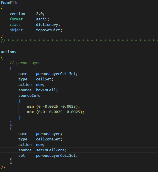 使用OpenFOAM自带的porousSimpleFoam实现多孔介质仿真 - 知乎