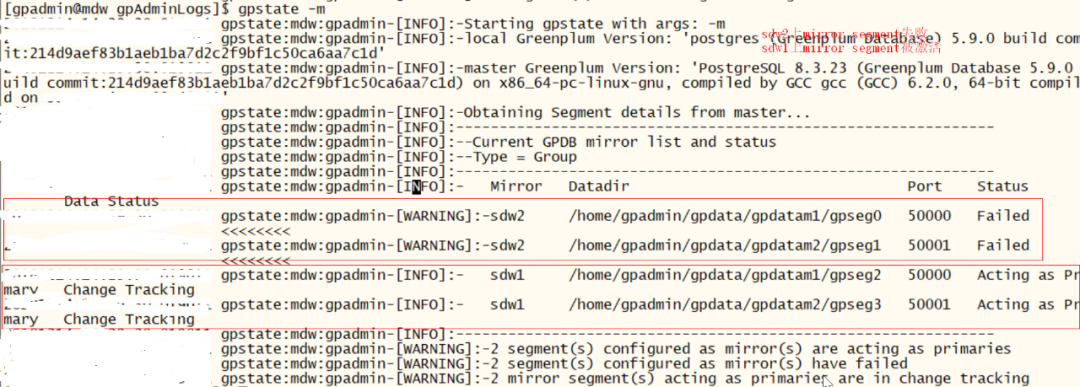 Greenplum集群Master与Segment节点故障检测与恢复 - 知乎