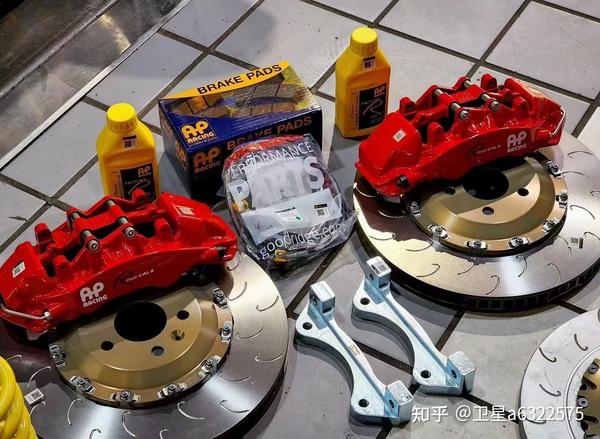 （奥迪A6旅行版刹车升级）AP9560大六卡钳、搭配390鱼钩盘 - 知乎