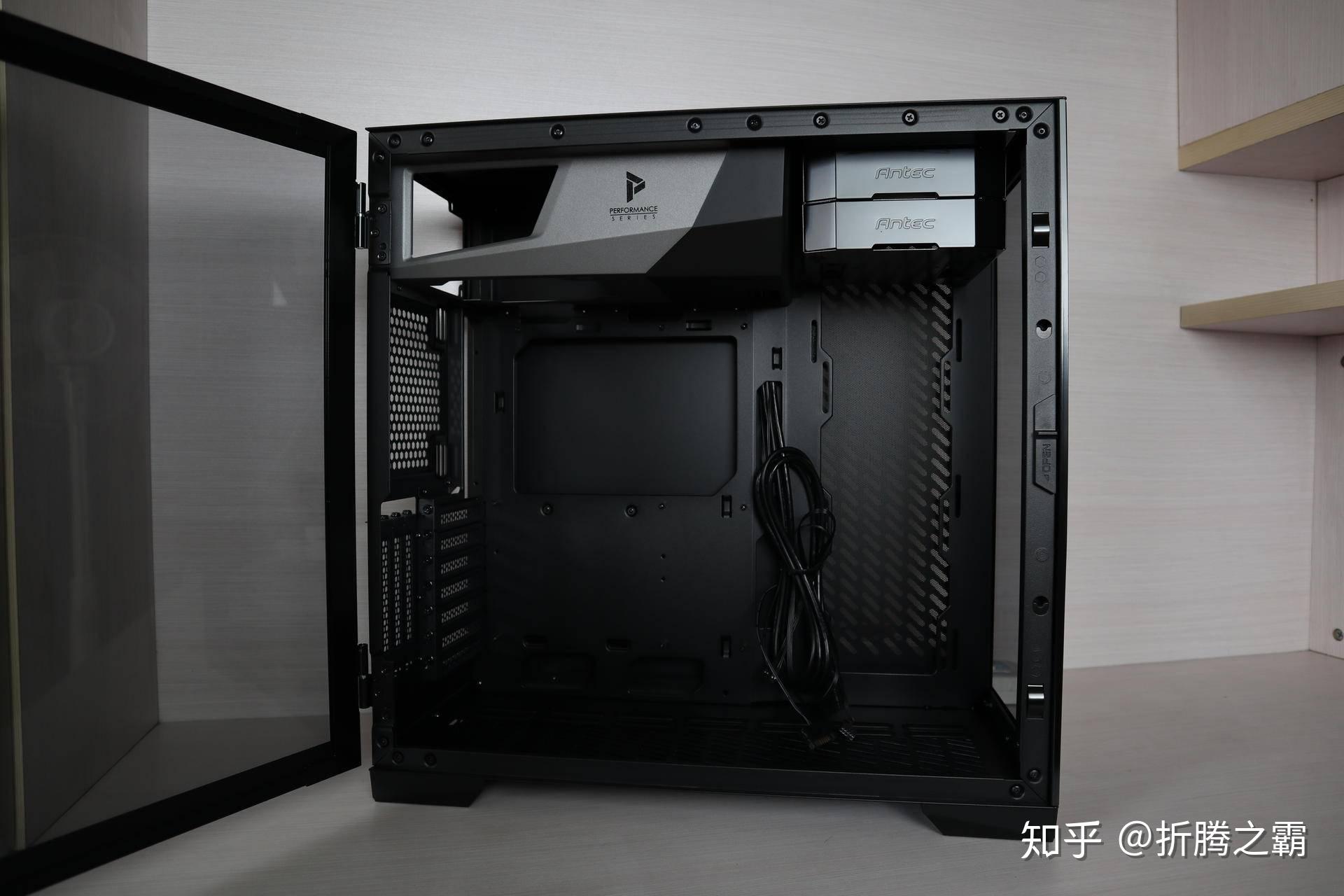 安钛克冰钻P120游戏机箱装机体验：大面积强进出风 + 全景展示硬件 - 知乎