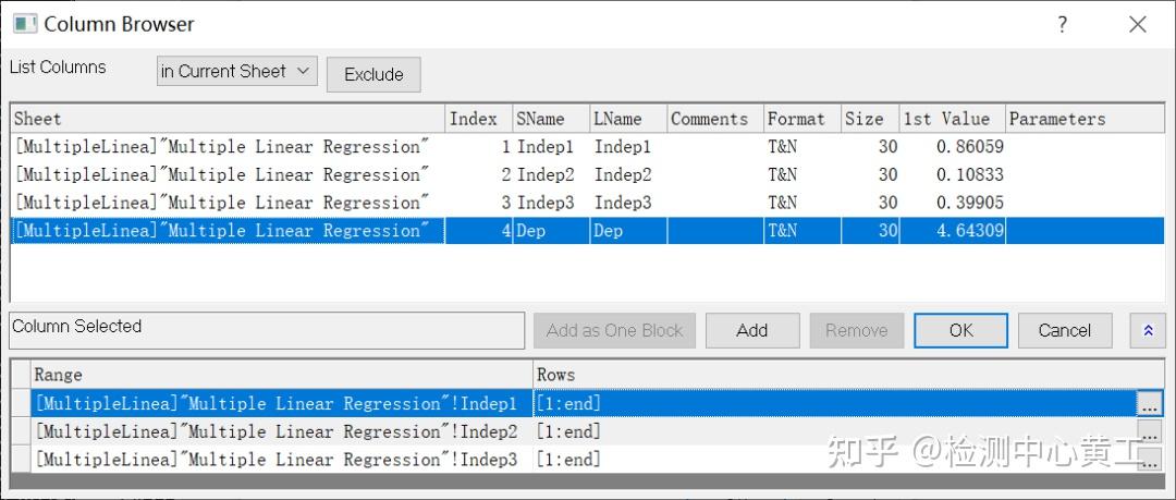 如何利用Origin进行多元线性回归、指数拟合和非线性曲面拟合？ - 知乎