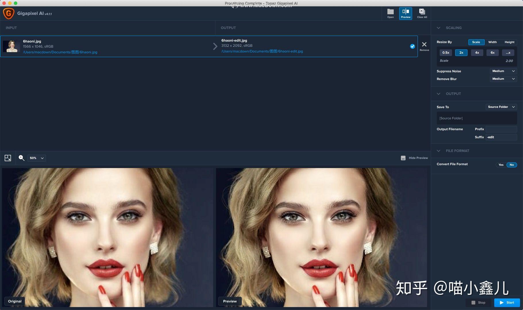 Mac图片无损放大软件Topaz Gigapixel AI - 知乎