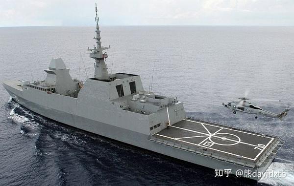 现代军舰隐身的开山之作：拉法叶级巡防舰之三---新加坡无畏级护卫舰 - 知乎