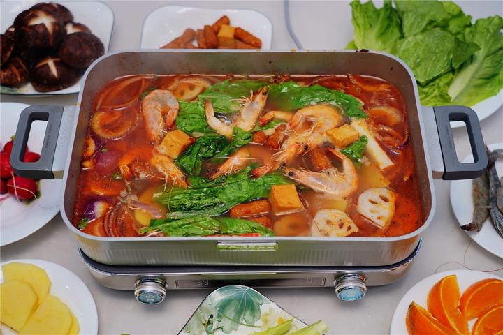 有实力有颜值，双温区设计，这就是-钛古IHBBQ多功能料理锅 - 知乎