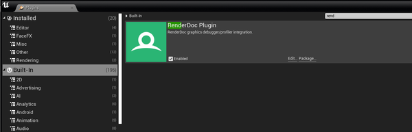 UE4中使用RenderDoc截帧 - 知乎