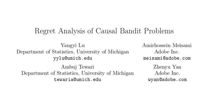 【强化学习 96】Causal Bandit - 知乎