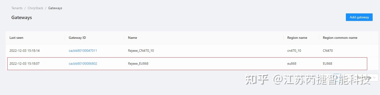 LoRaWAN设备如何接入Chirpstack - 知乎