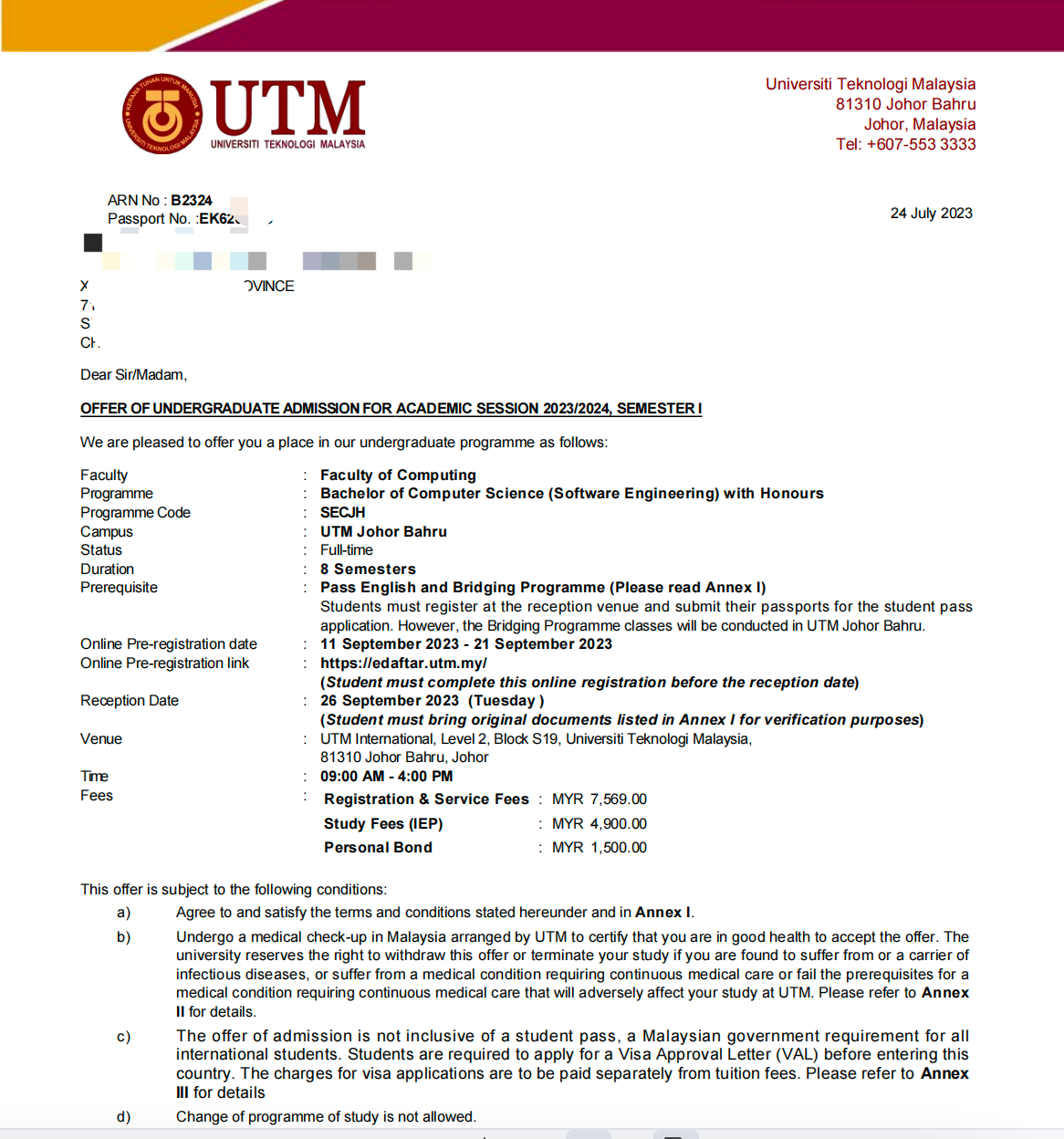 11天拿下UTM理科大学软件工程本科offer！无语言，附带UTM本科语言要求 - 知乎