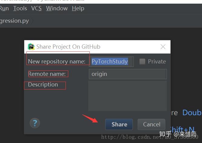 Pycharm项目上传到Github - 知乎