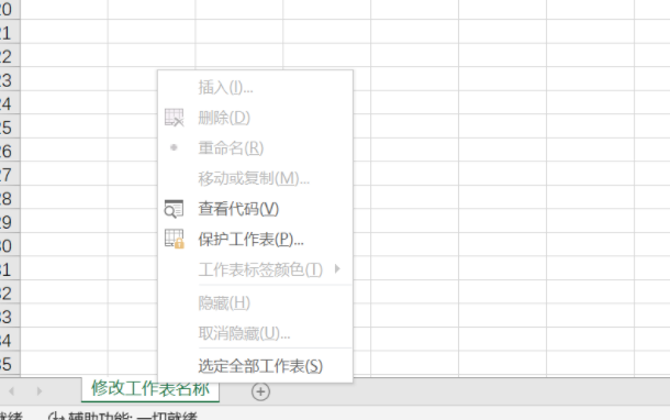 Excel工作表如何修改表名?我的为什么不可以? 知乎