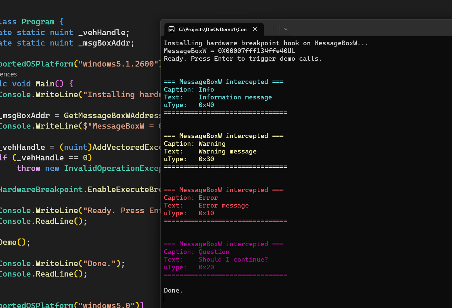 【水】调试寄存器好好玩，把有符号除法改成不抛 OverflowException 的（前篇） - 知乎