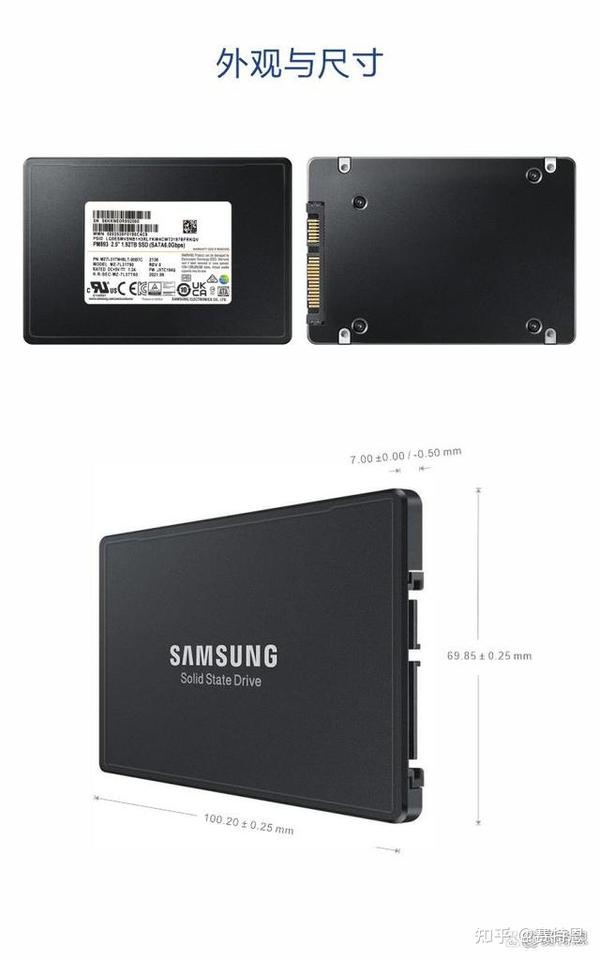 三星SM883 2.5 240/480/960/1.92/3.84/7.68T 企业级MLC颗粒硬盘 - 知乎