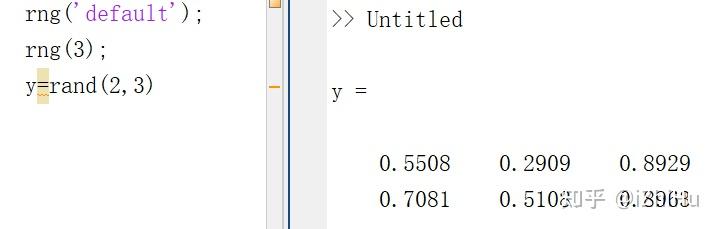 MATLAB随机种子/生成相同的随机数 - 知乎