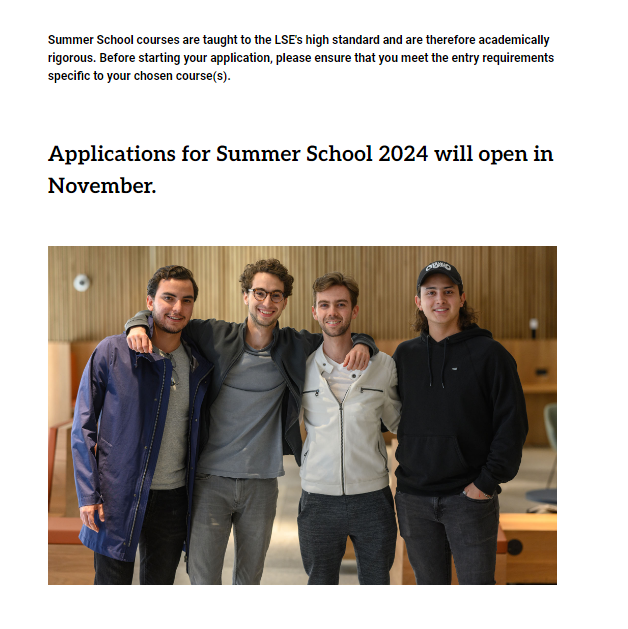 LSE 暑校项目介绍（24年，可接受四六级） - 知乎