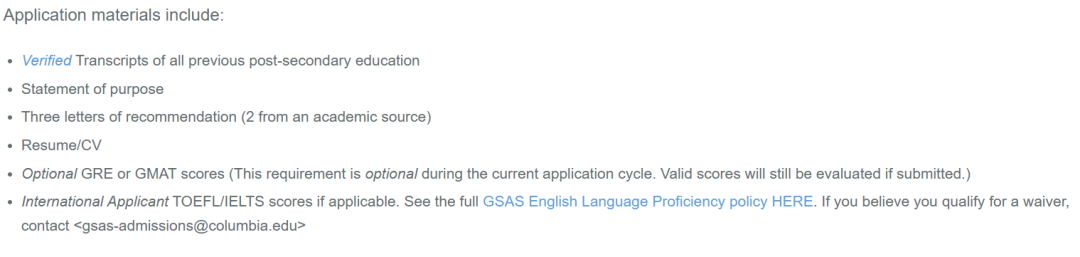哥伦比亚大学QMSS项目再+1offer!2023美国研究生申请战绩|