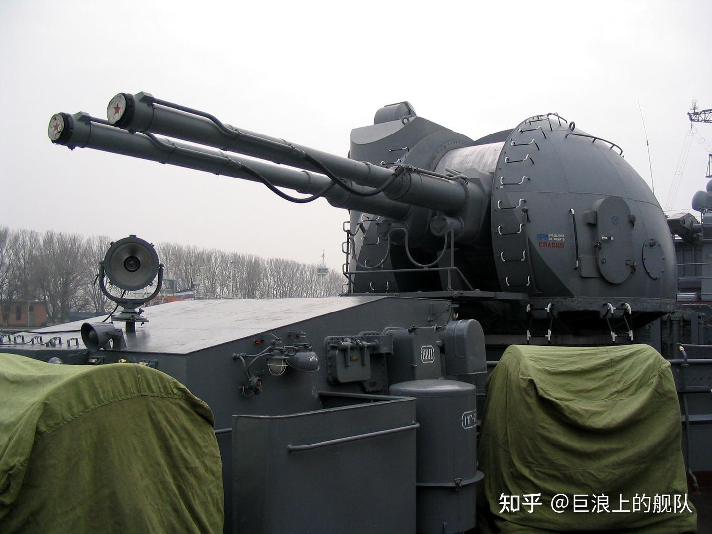 苏联 AK-130 自动双联130mm舰炮 - 知乎