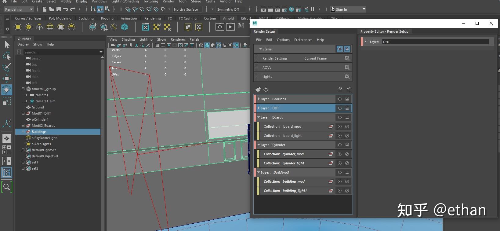Maya Arnold AOV分层渲染【学习笔记 】 - 知乎