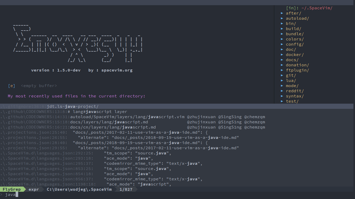 SpaceVim 最新更新特性 - 知乎