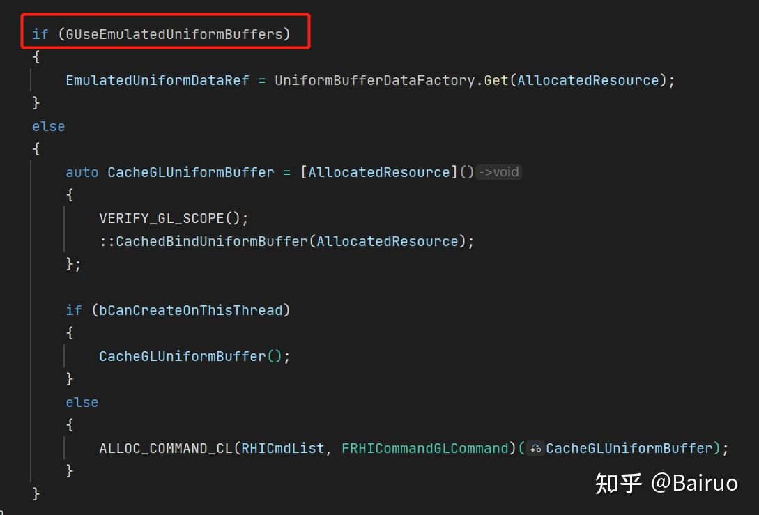 UE RHICreateUniformBuffer源码阅读，一点细节 - 知乎