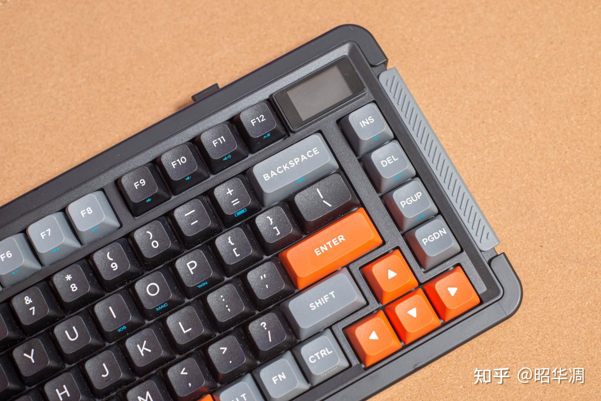 75配列带液晶屏显示、巨人之心加持｜御斧L75 三模机械键盘赏析 - 知乎
