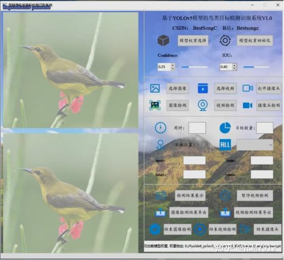 基于深度学习的高精度鸟类目标检测识别系统（pytorchpyside6yolov5模型） 知乎