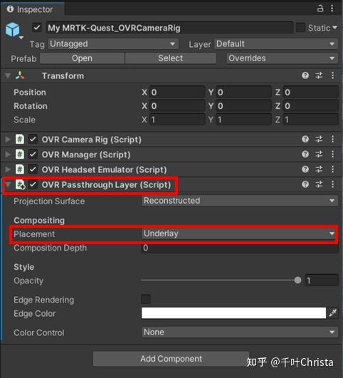 【MRTK】在 Oculus 设备中使用 PassThrough API - 知乎