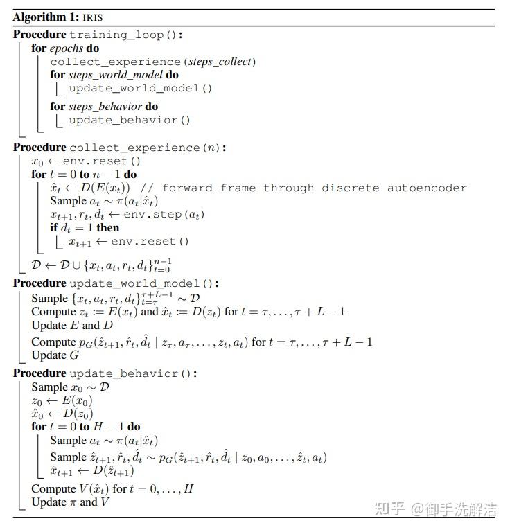 【Transformer in RL】IRIS: Transformer as World Model - 知乎