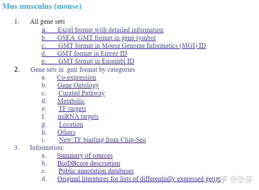 MSigDB与基因富集 - 知乎