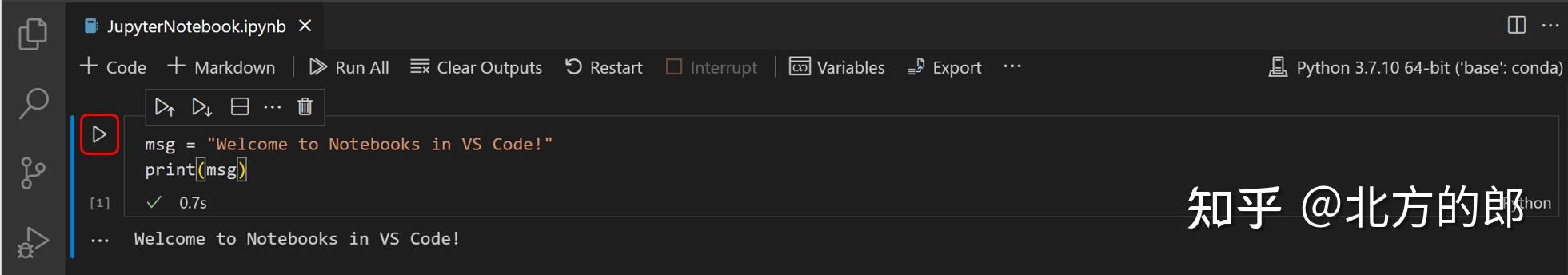 VS Code 中的 Jupyter Notebook - 知乎