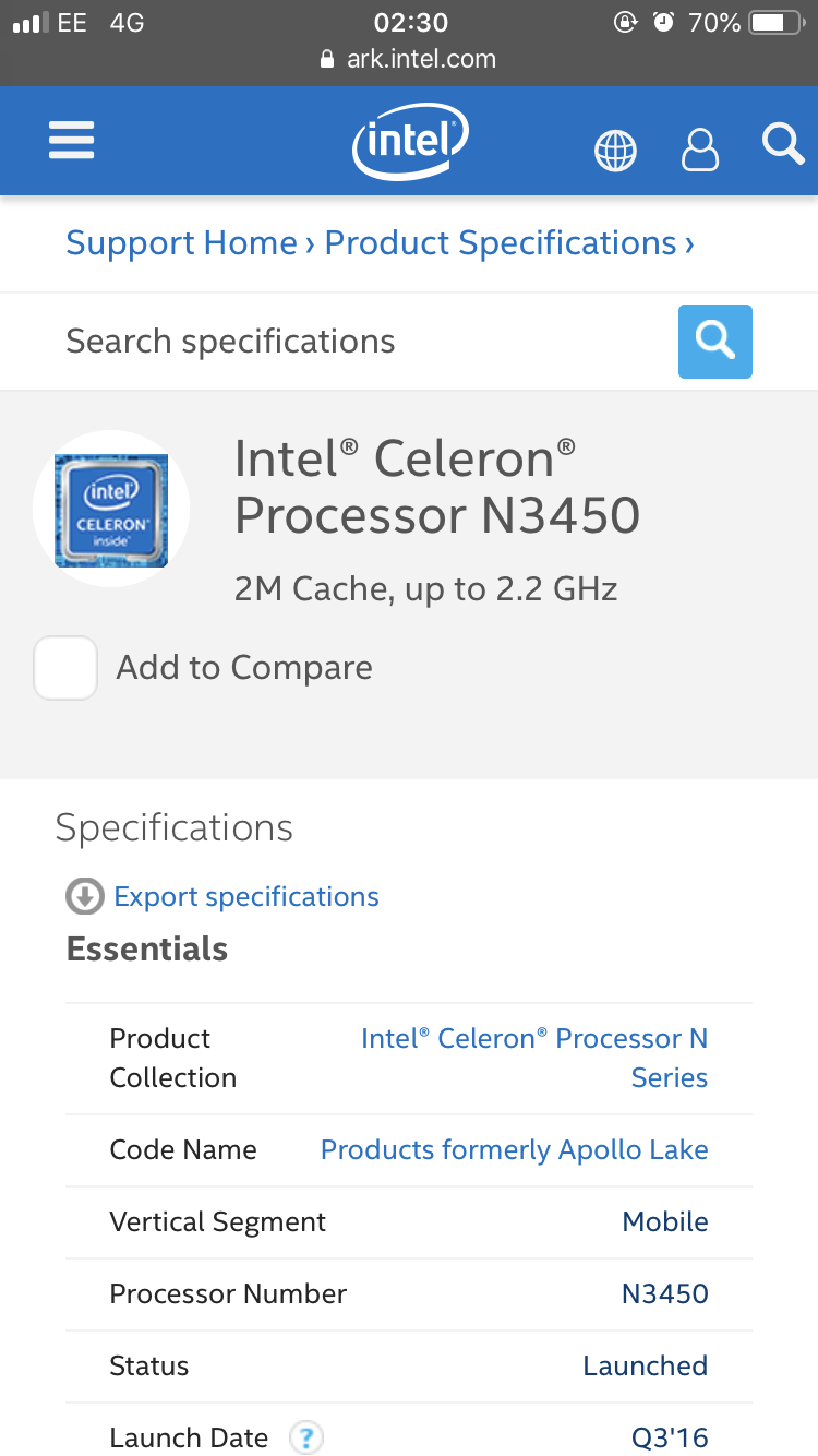 英特尔n3450处理器怎么样？ - 知乎
